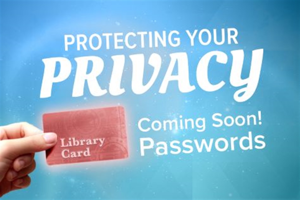 Passwords are Coming! Bemis Public Library